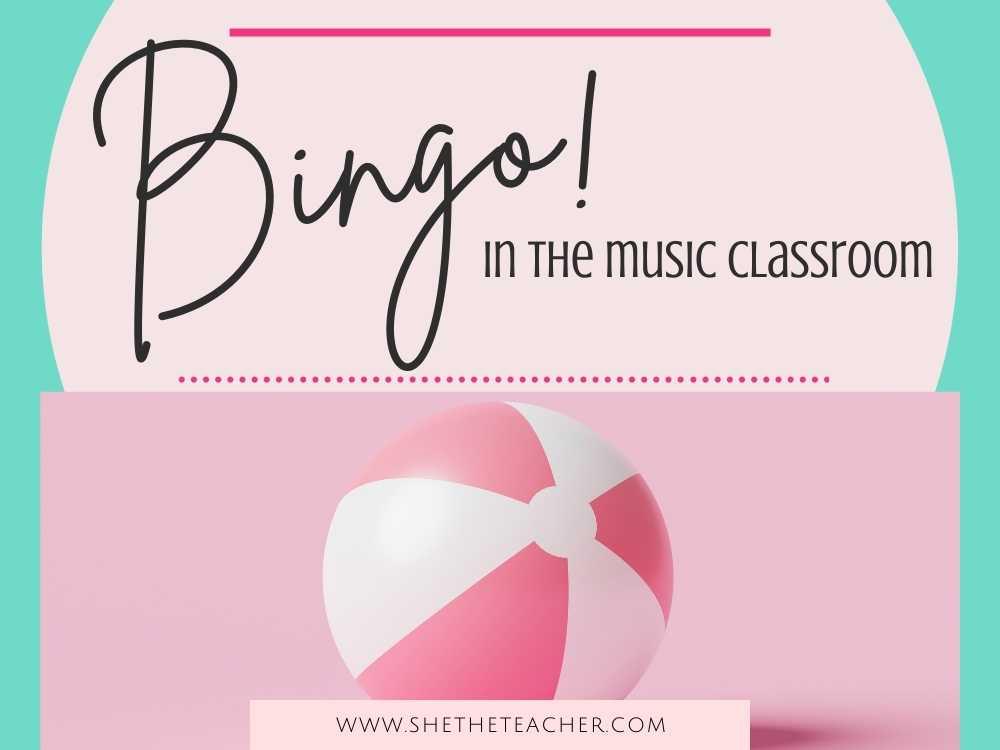 Music Bingo in the Music Classroom - She The Teacher